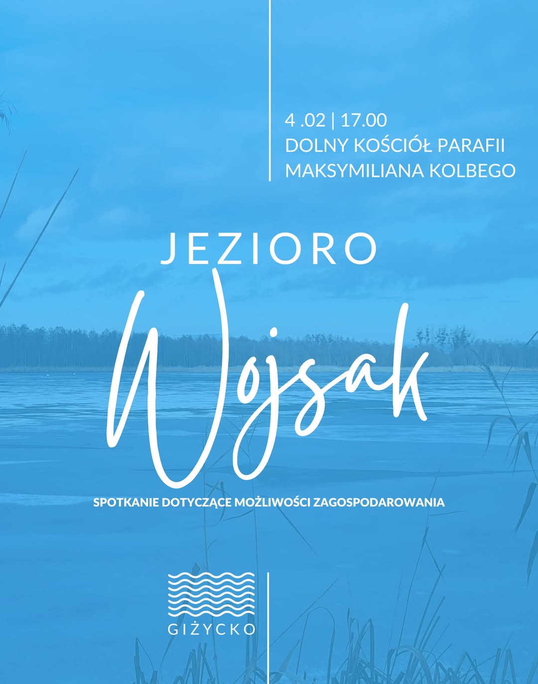 Spotkanie dotyczące zagospodarowania Jeziora Wojsak, 4.02.2025, Kościół ...